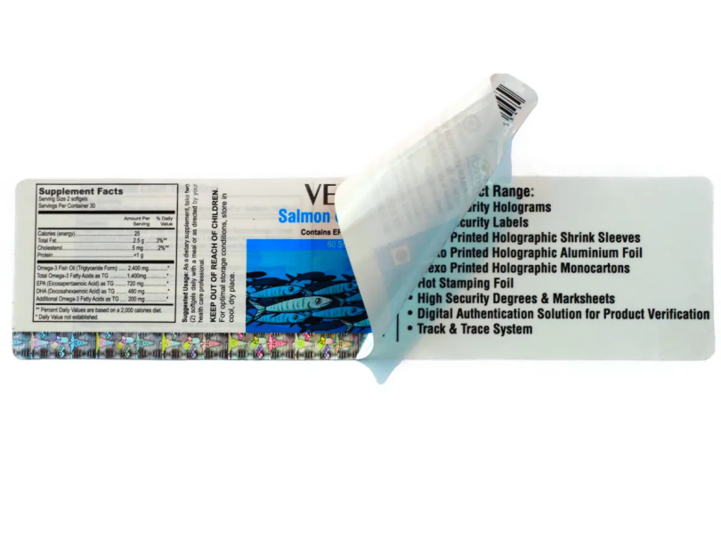 Peel-Off Labels & Multilayer Label with Hologram